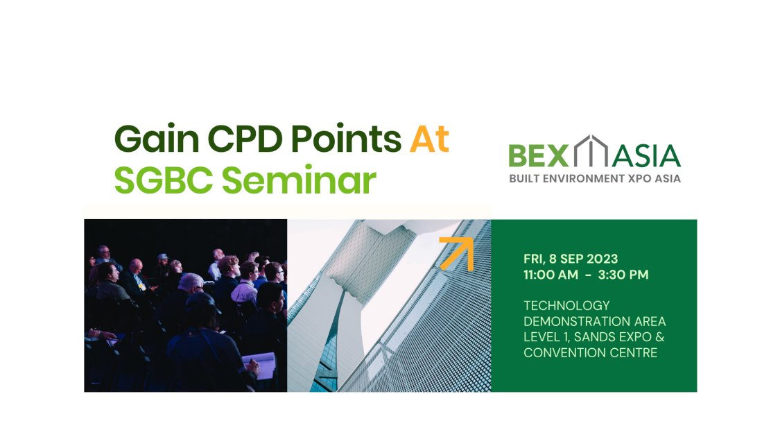 BEX Asia 2023 - SGBC Seminar